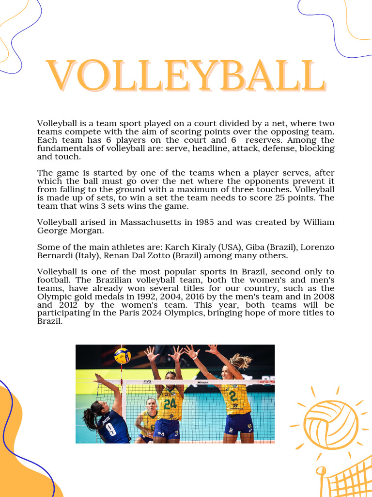 Volleyball Basics and Brazilian Success | PDF