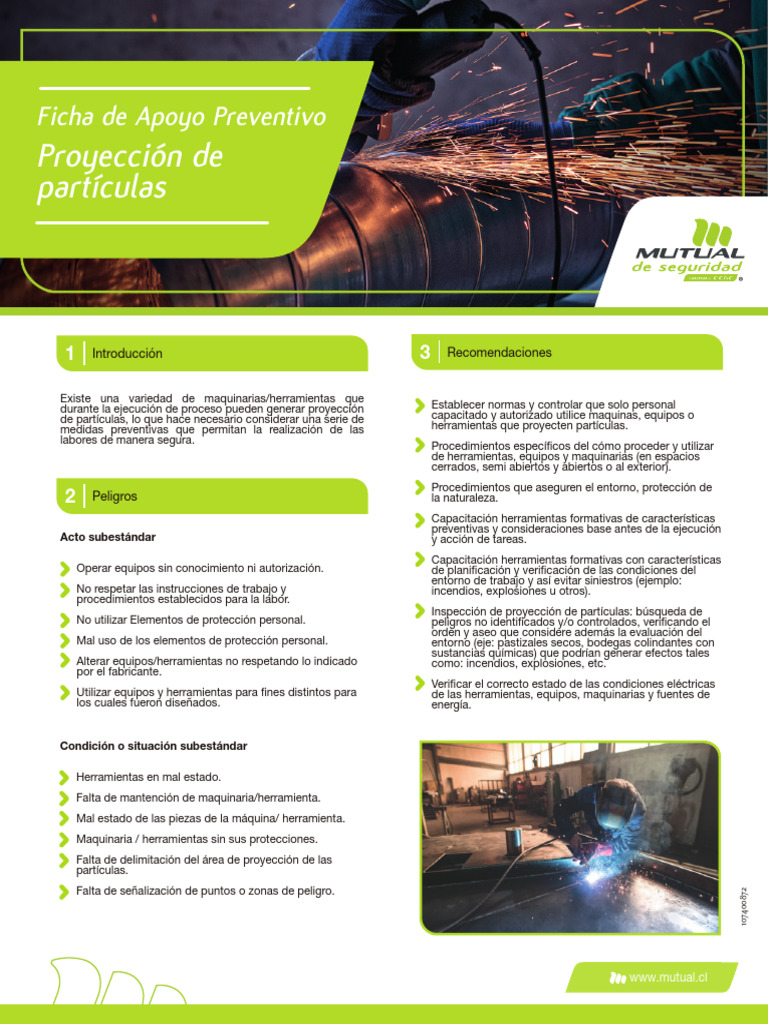 Proyeccion de Particulas | PDF | Herramientas