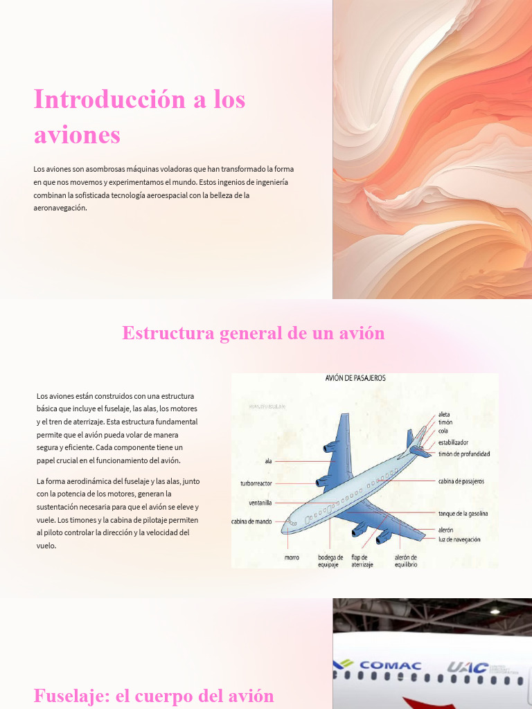 S4 Introduccion A Los Aviones | PDF | Avión | Tren de aterrizaje