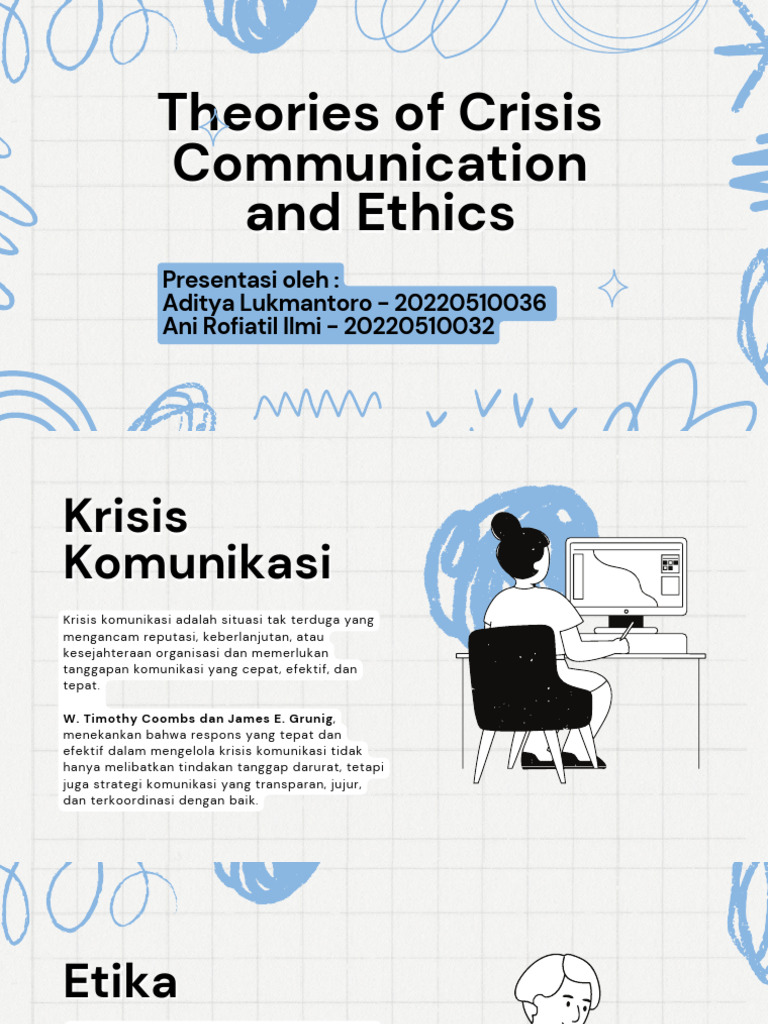 Theories of Crisis Communication and Ethics | PDF