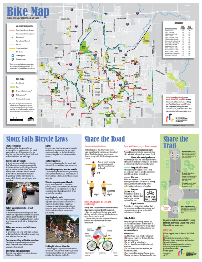 Bicycle Route - Map 20 | PDF | Cycling Infrastructure | Transport