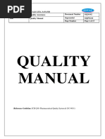 Global Quality Manual | PDF | Risk Management | Quality Management System