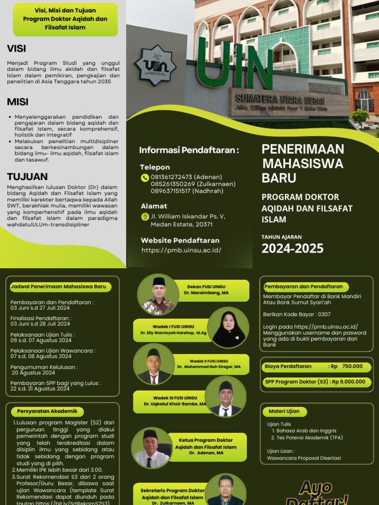 Brosur S3 Afi 2024-2025 | PDF