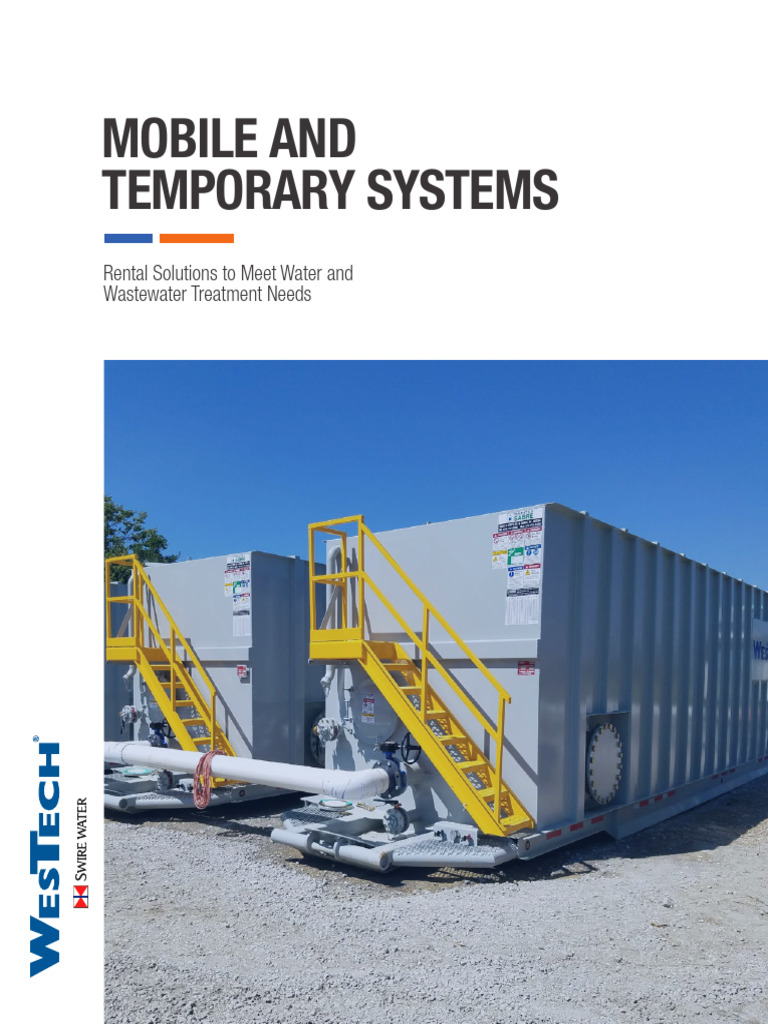 Brochure-Mobile-Temporary-Systems | PDF | Sewage Treatment | Water And ...