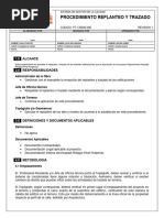 Protocolo de Trazo y Replanteo | PDF