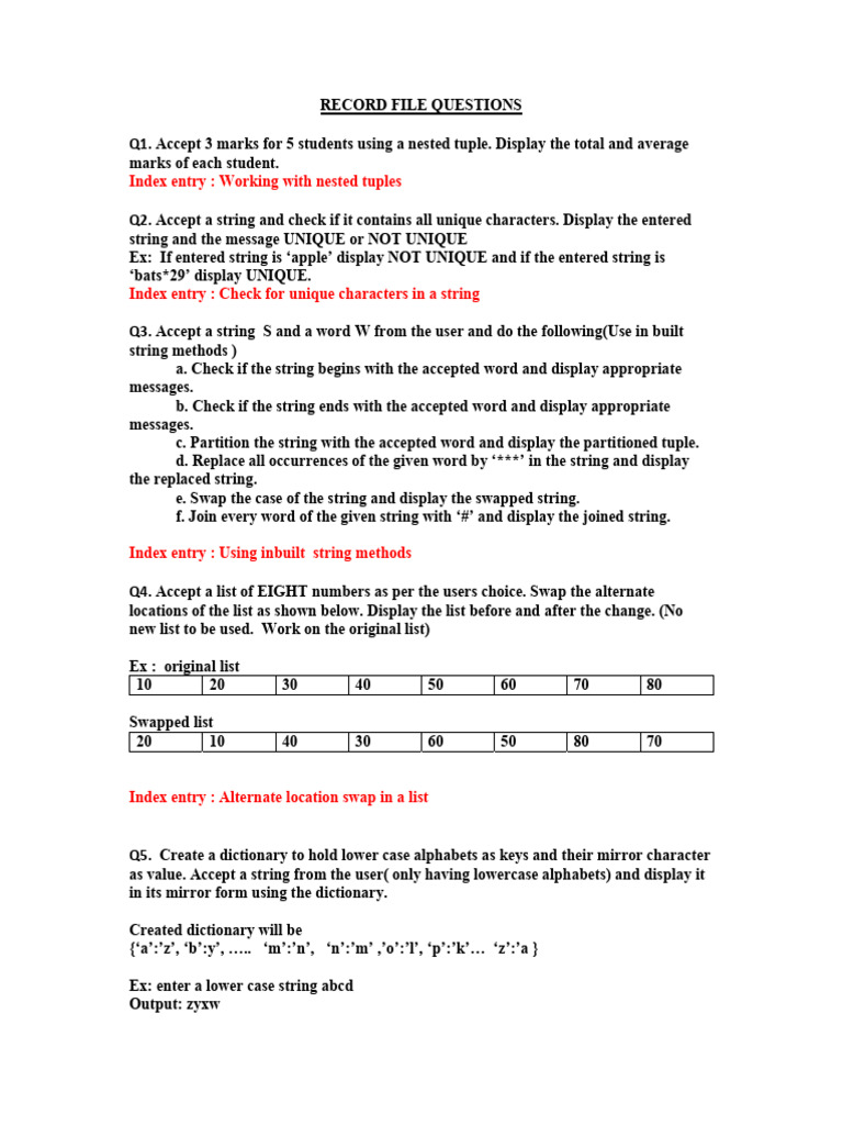 CS Xii RF1 2024 25 | PDF | Computer Data | Computing