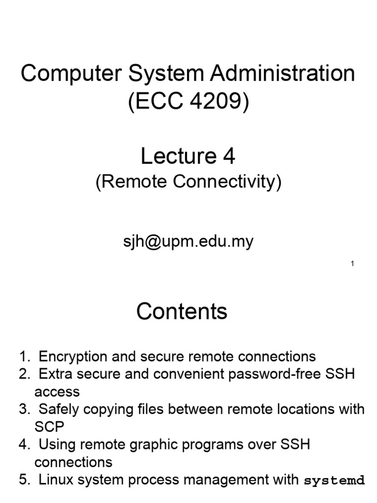 lecture-4.ppt | PDF | Secure Shell | Public Key Cryptography lecture-4.ppt | PDF | Secure Shell | Public Key Cryptography