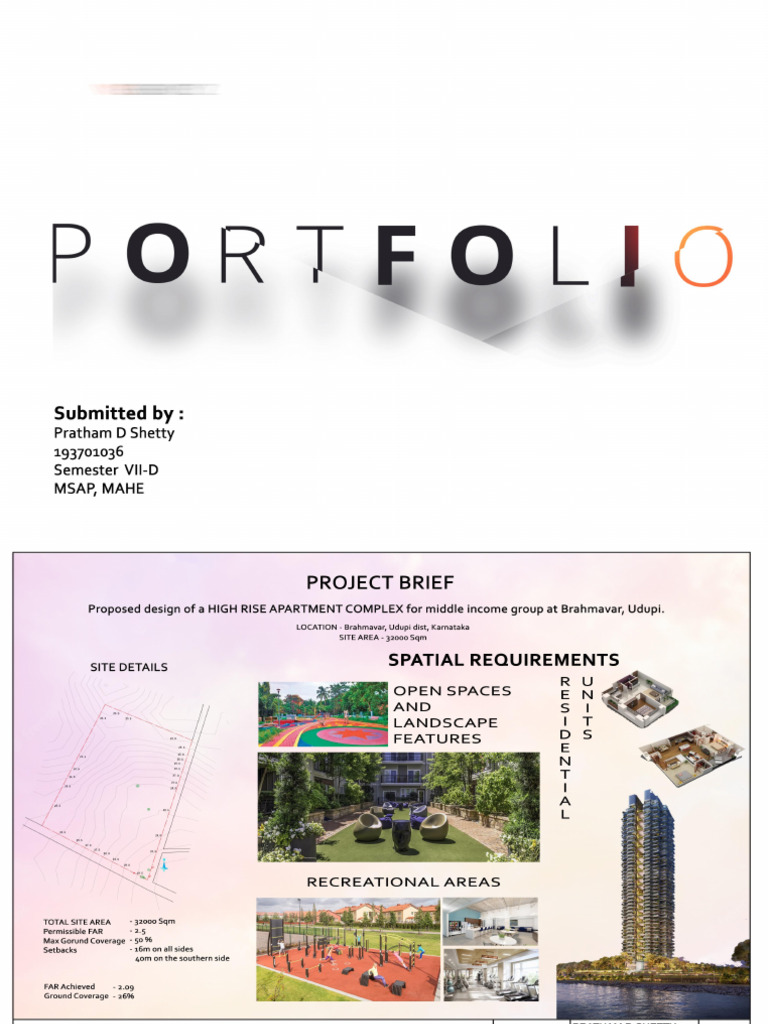 Design of A High Rise Residential Apartment For MIG Category | PDF ...
