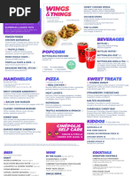 Cinépolis Food Menu & Prices 2024 | PDF | Hamburgers | Sauce