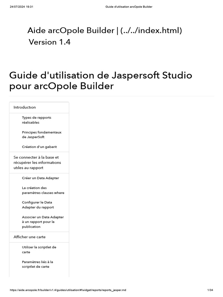 Guide d'utilisation d'arcOpole Builder | PDF | Fichier informatique ...