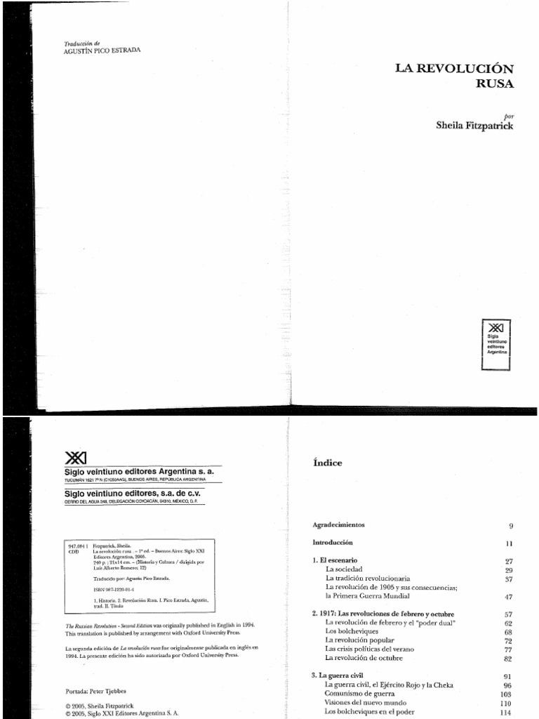 Fitzpatrick. La Revolución Rusa (Seleccion) (19p) | PDF