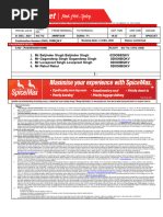 SpiceJet GST Invoice Details | PDF | Taxes | Trade