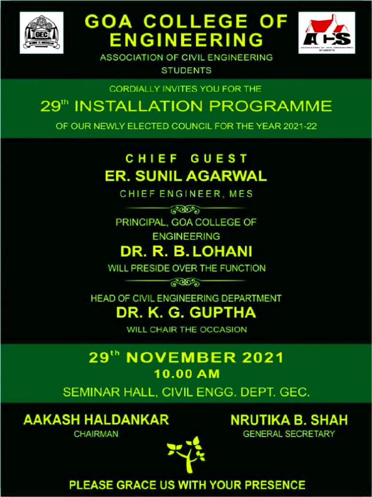 Aces Council Installation | PDF