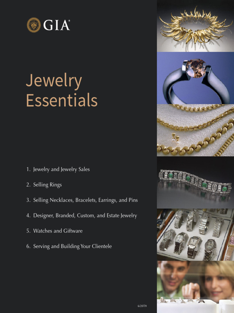 Jewelry Essentials | PDF | Fineness | Metals