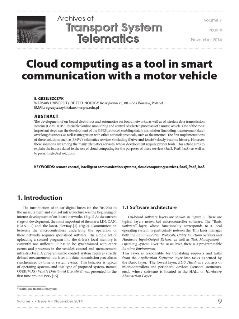 Cloud Computing As A Tool in Smart | PDF | Cloud Computing | Databases