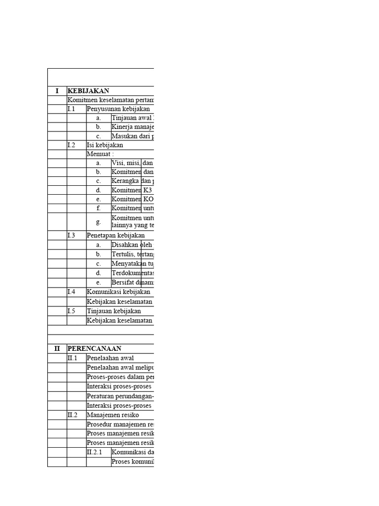 Kriteria AUDIT SMKP | PDF