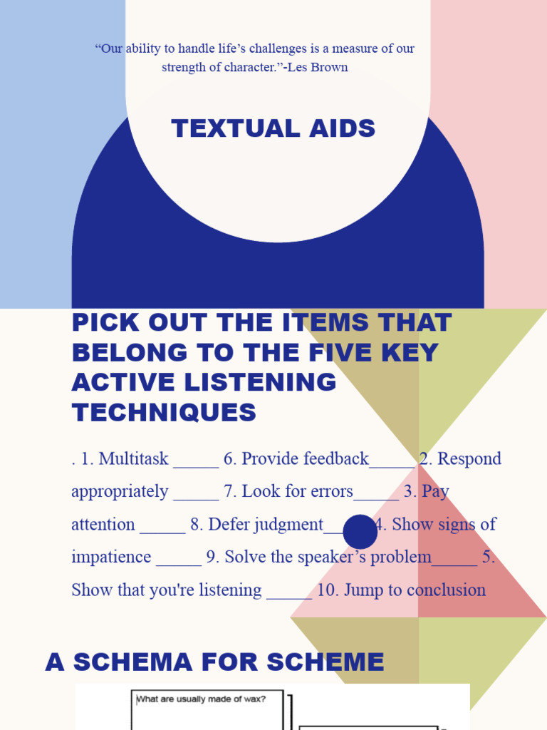 Textual Aids | PDF | Graphics | Concept