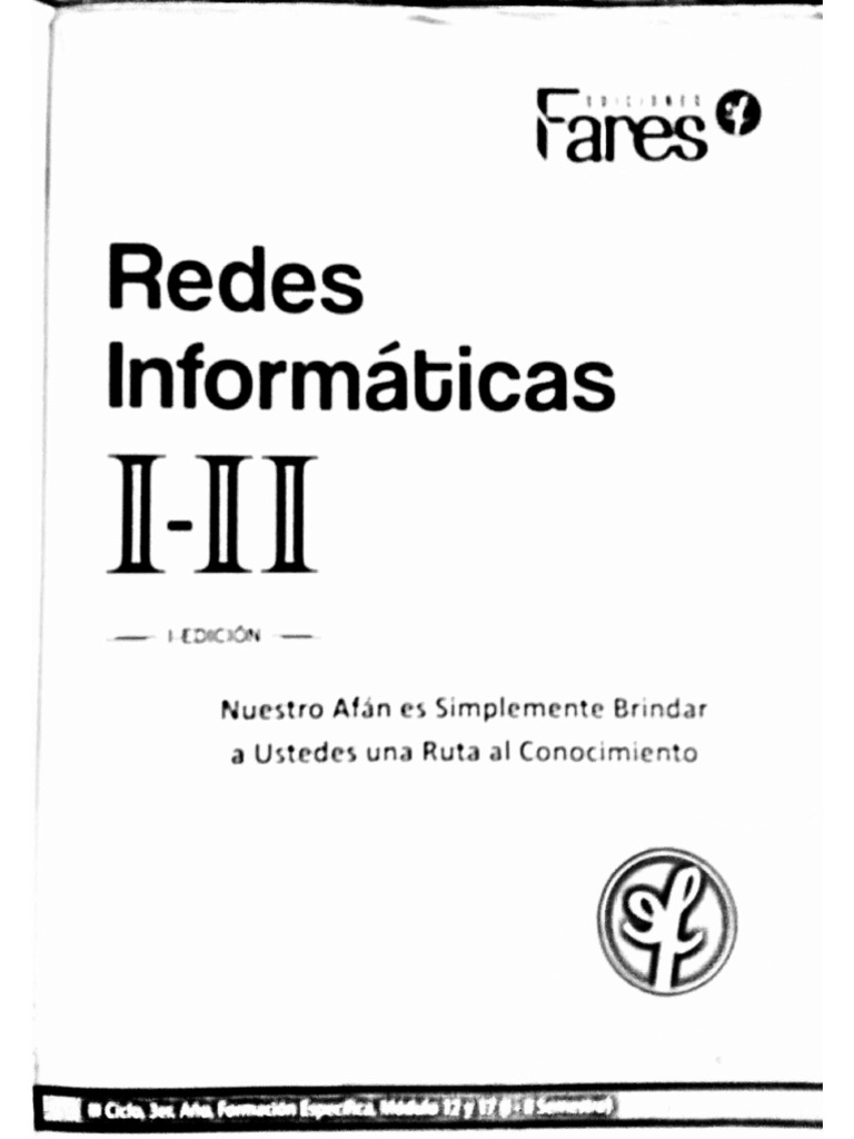 Libro - Redes Informaticas I-II | PDF