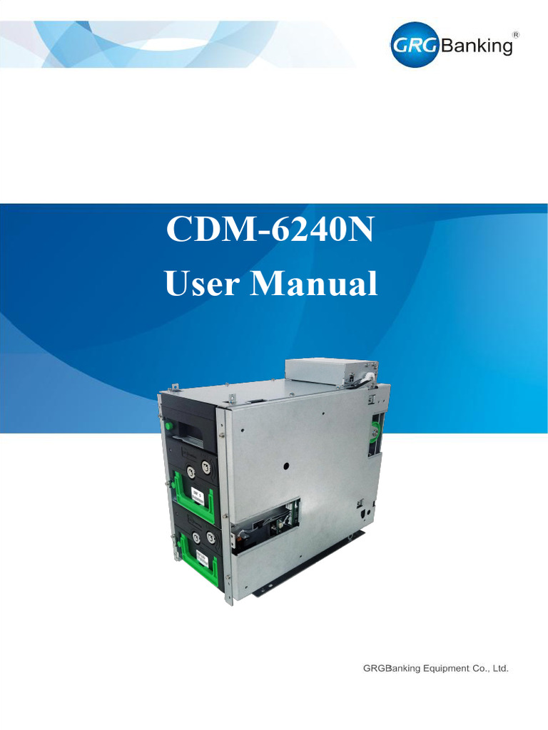 User Manual For CDM-6240N Cash Dispenser Module v1.2 | PDF | Password ...