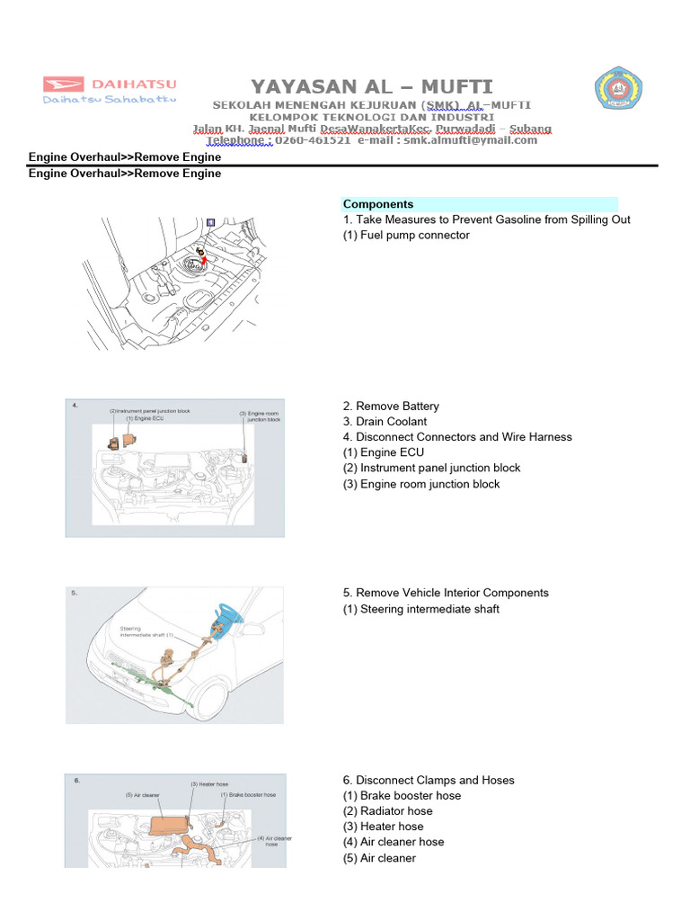 Worksheet Engine | PDF | Piston | Internal Combustion Engine