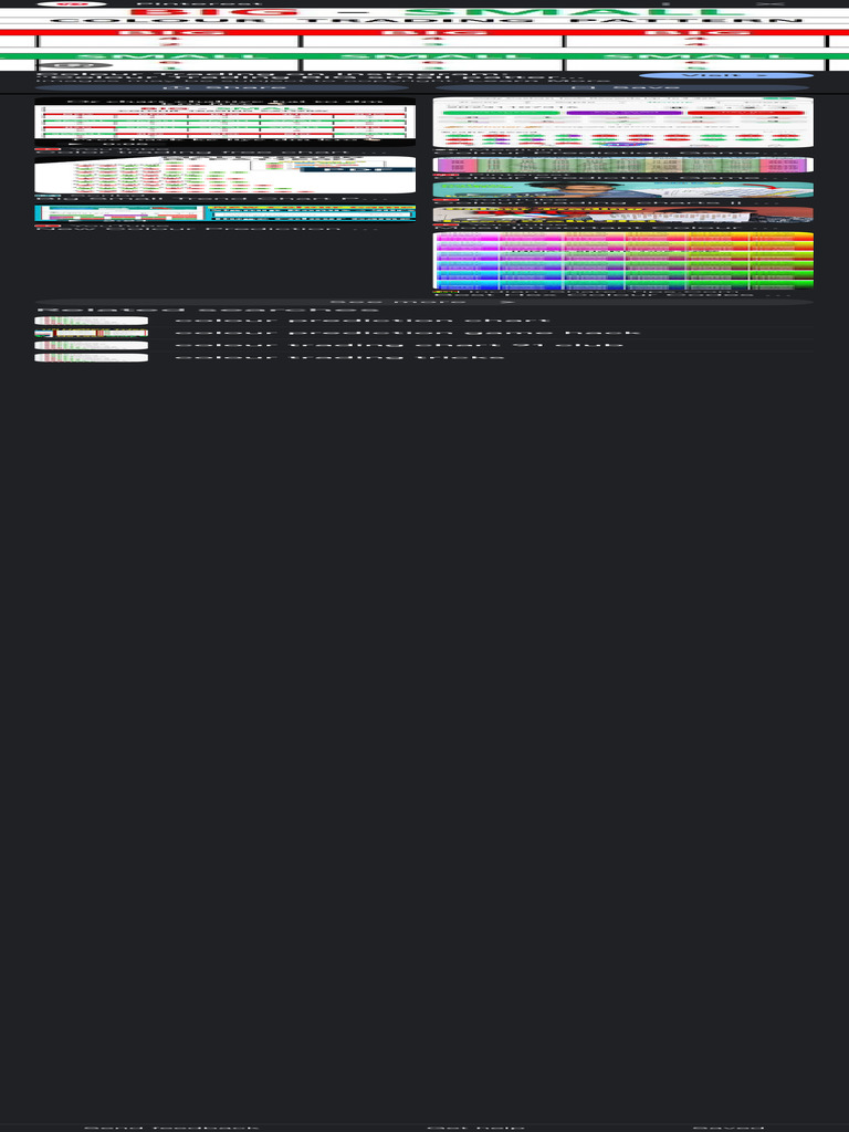 Colour Trading Chart - Google Search | PDF | Games & Activities