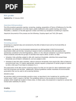 Structure of EIA Report | PDF | Environmental Impact Assessment ...