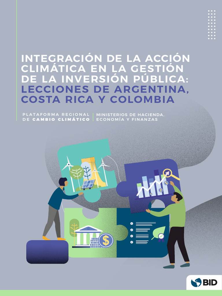 Integracion de La Accion Climatica en La Gestion de La Inversion ... Integracion de La Accion Climatica en La Gestion de La Inversion ...