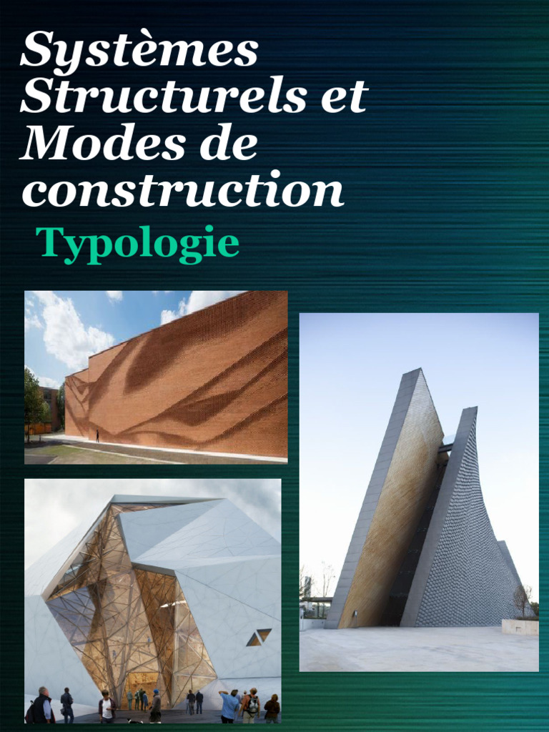 Cours 3_ Les systèmes structurels | Download Free PDF | Masonry | Civil ...
