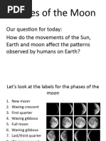 Drawing Phases of the Moon Worksheet | PDF