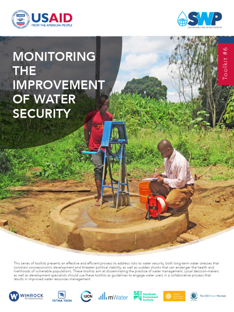 Monitoring Water Security Toolkit | PDF | Water Scarcity | Water Security