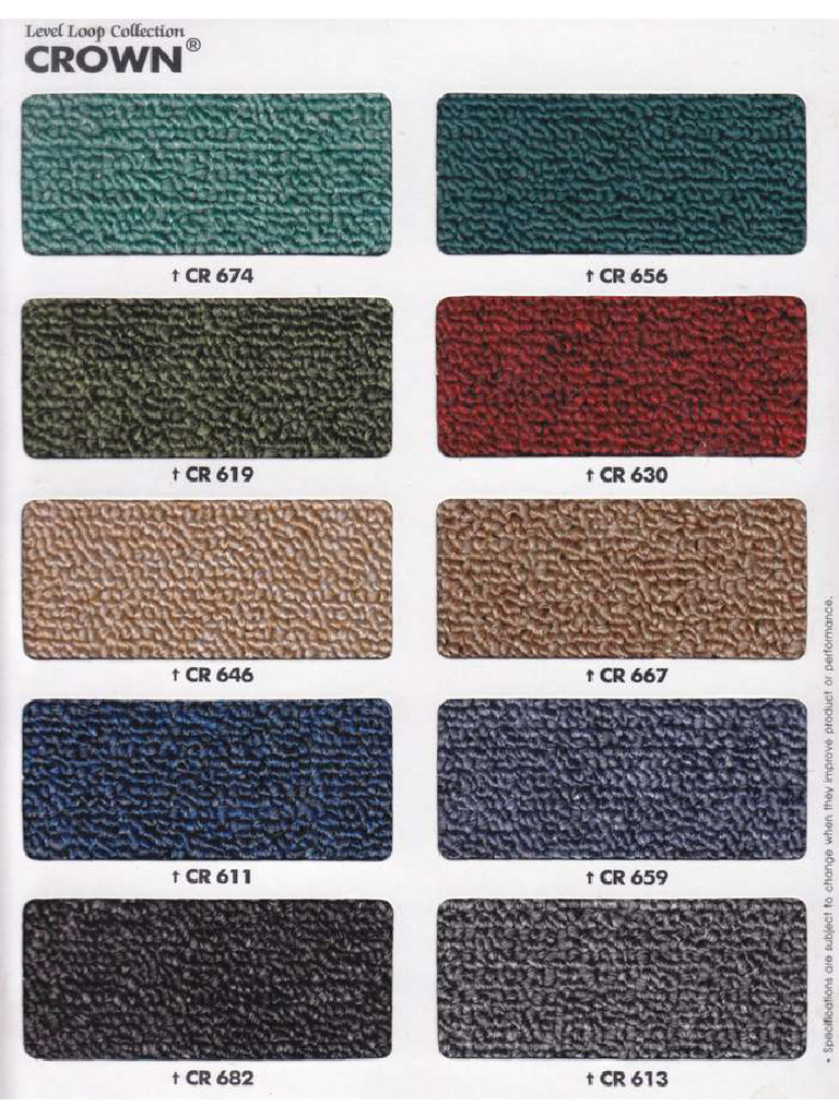Crown Carpet | PDF