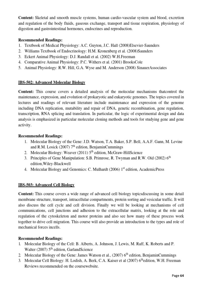 BSCMSC | PDF | Cell (Biology) | Biology