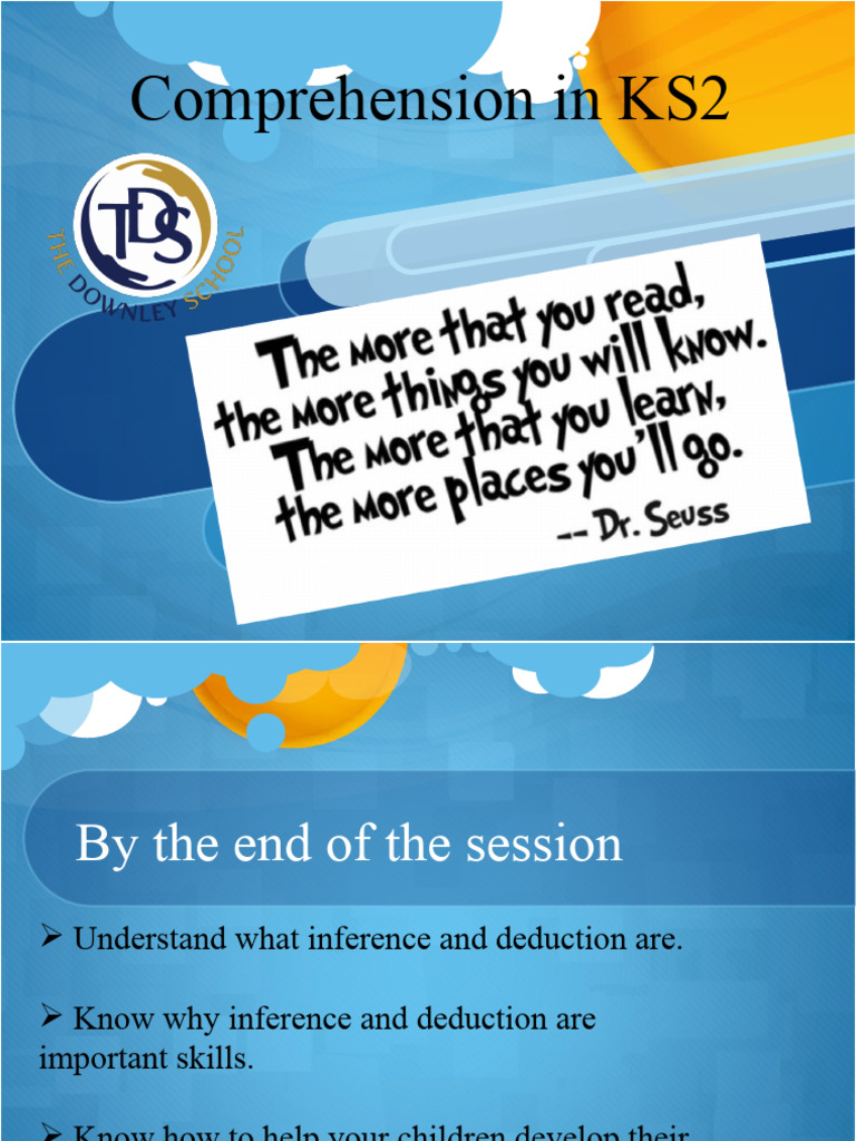 Enhancing Inference and Deduction Skills | PDF | Reading Comprehension ...