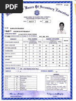 Class 12 Marksheet Template | PDF