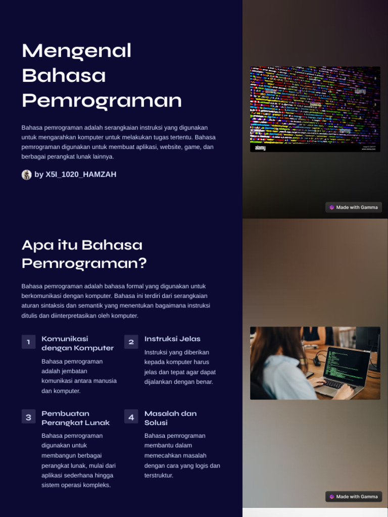 Mengenal Bahasa Pemrograman | PDF | Seni