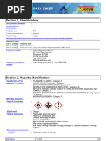 International Thinner Safety Data Sheet | PDF | Safety | Occupational ...