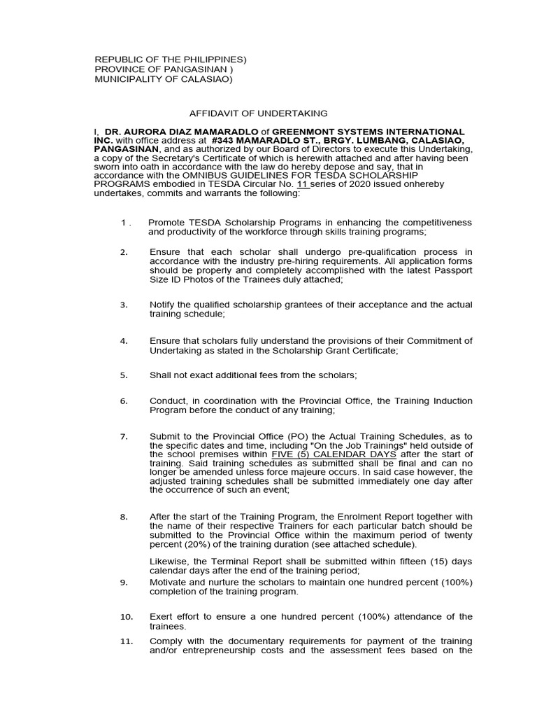 affidavit greenmont | PDF | Audit | Justice