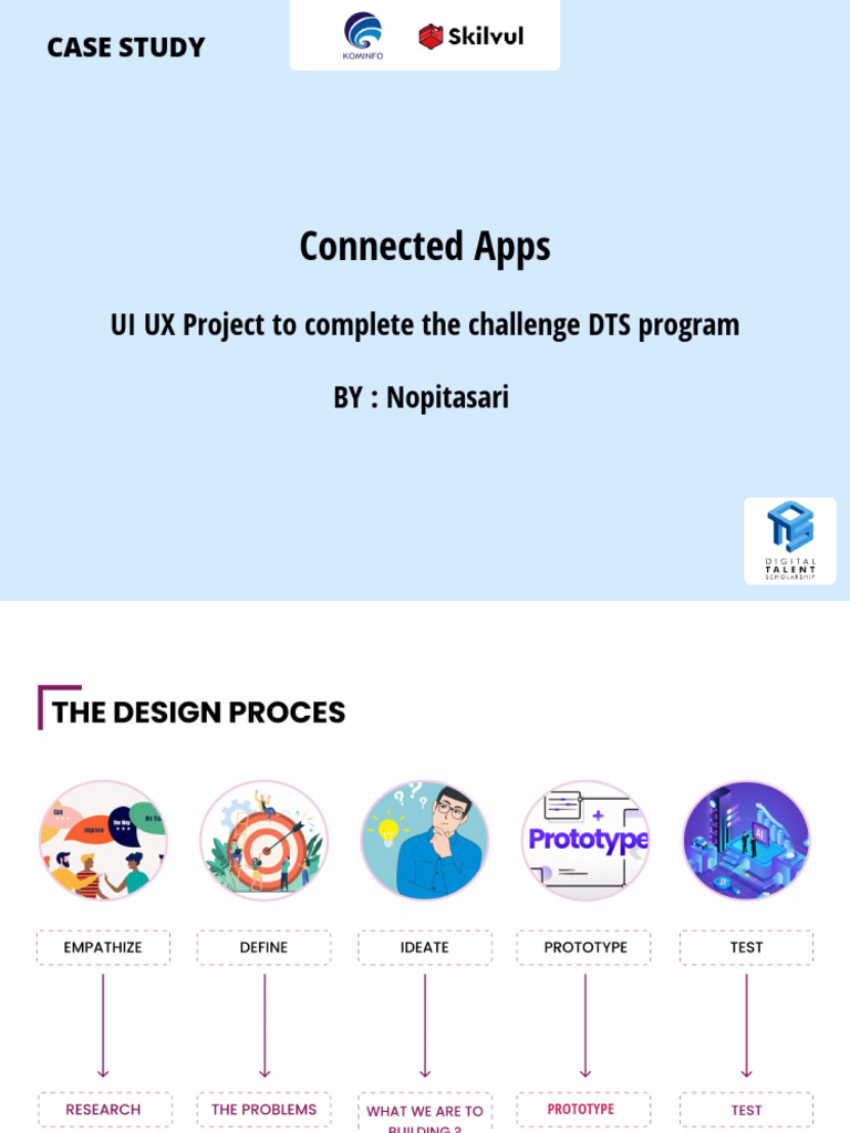 UI UX Project To Complete The Challenge DTS Program | PDF | Employment