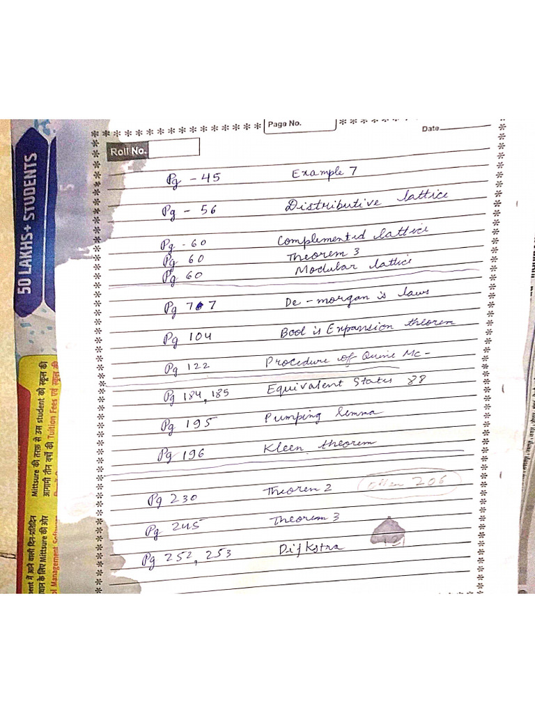 Important Important Matter Math's | PDF