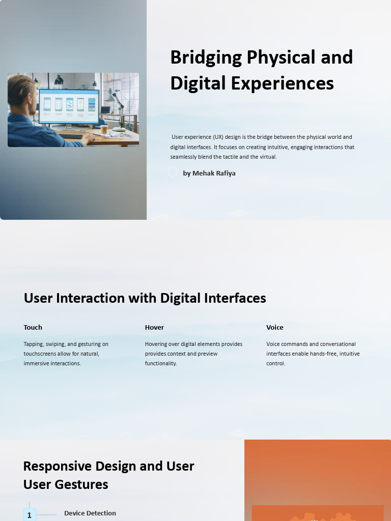 Bridging Physical-and-Digital-Experiences | PDF | User Interface | Cognitive Science