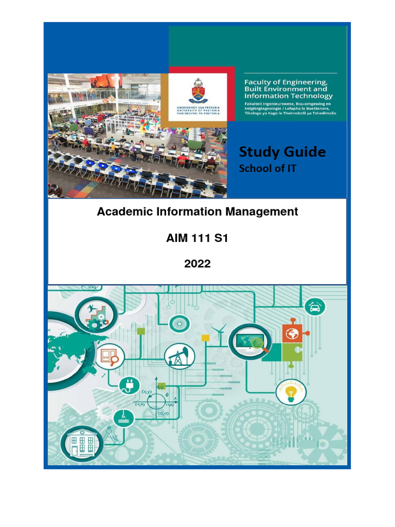 AIM 111 S1 2022 Study Guide | PDF | Information Literacy | Computer Virus