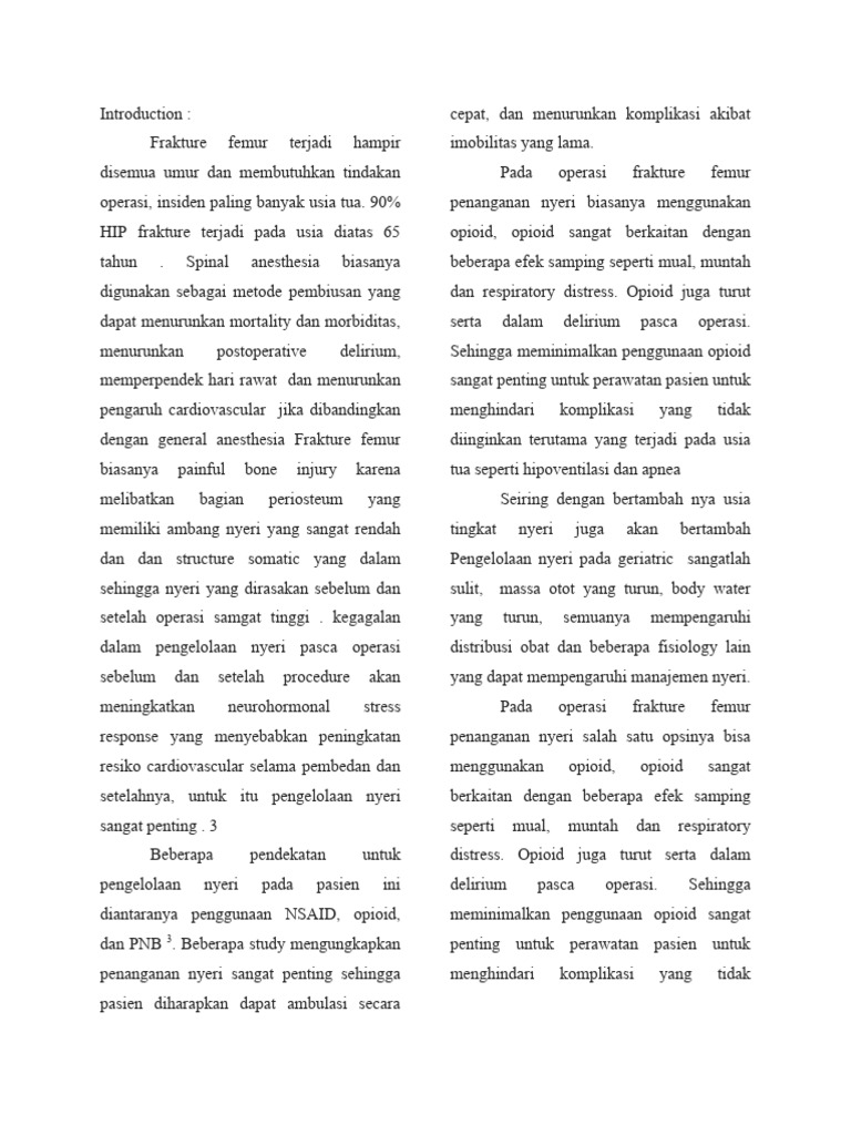 Fib In Hip Surgery Progress Pdf