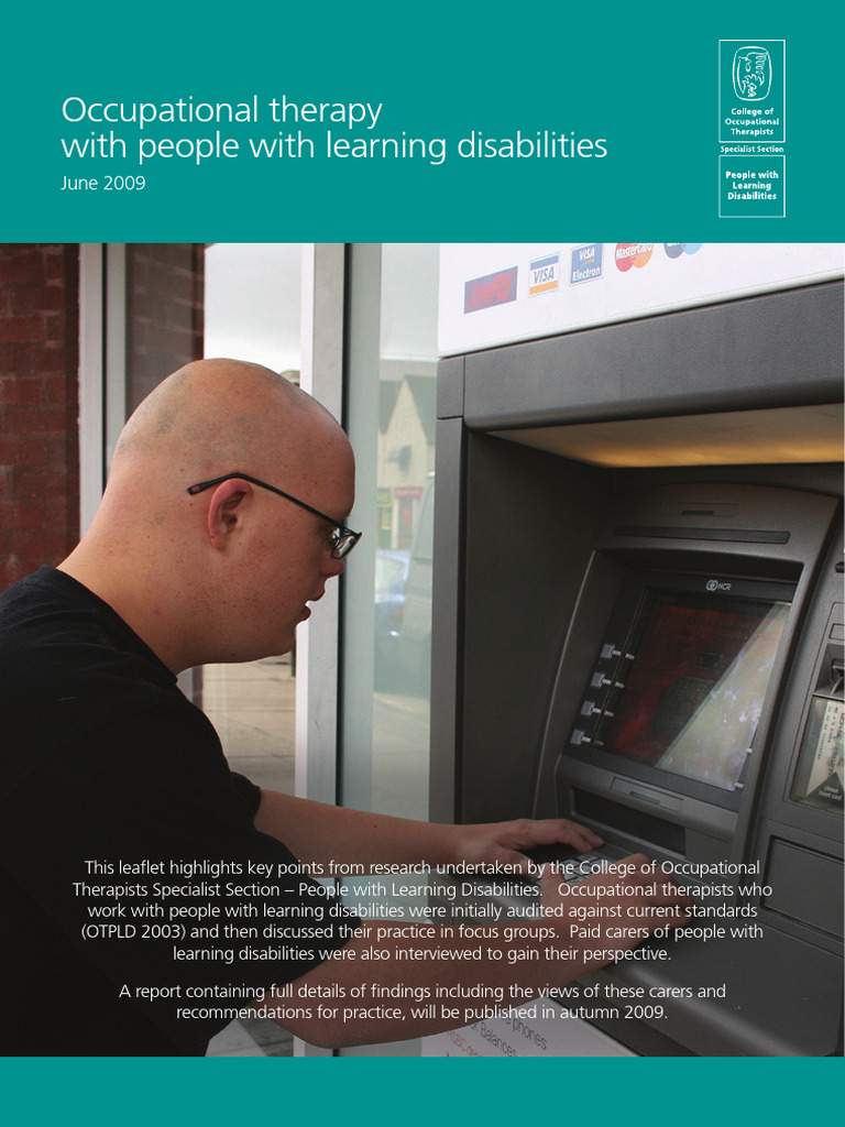 Occupational Therapy with Learning Disabilities | PDF | Occupational ...