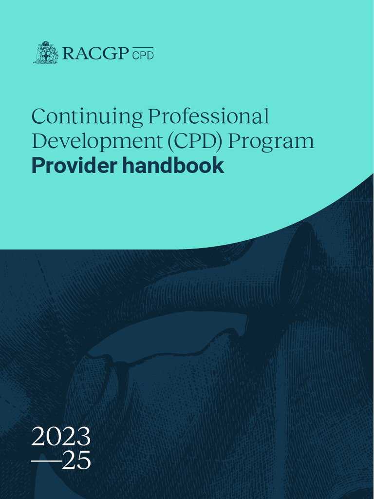 2023 25 CPD Provider Handbook | PDF | General Practitioner ...