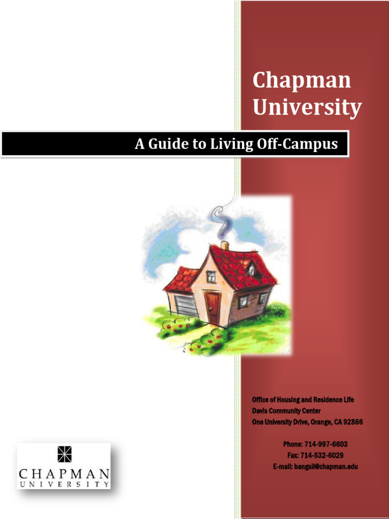 A Guide To Living Off-Campus | PDF | Lease | Landlord