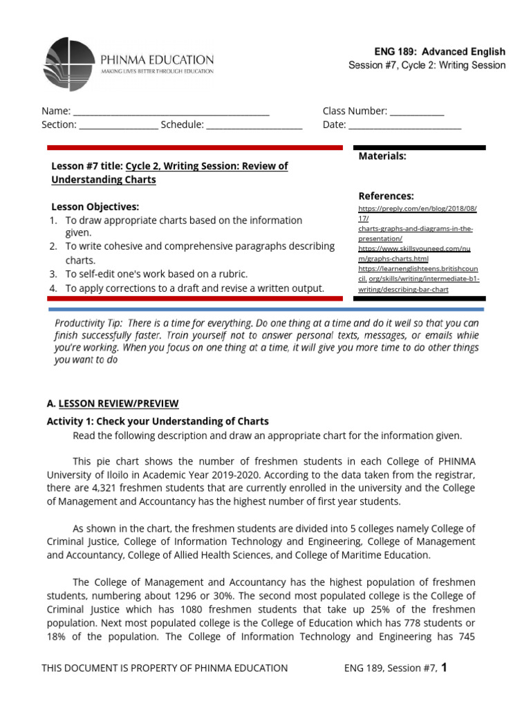 ENG 189 - SAS#7 - Writing - 2324 | PDF | English Language | Human Communication