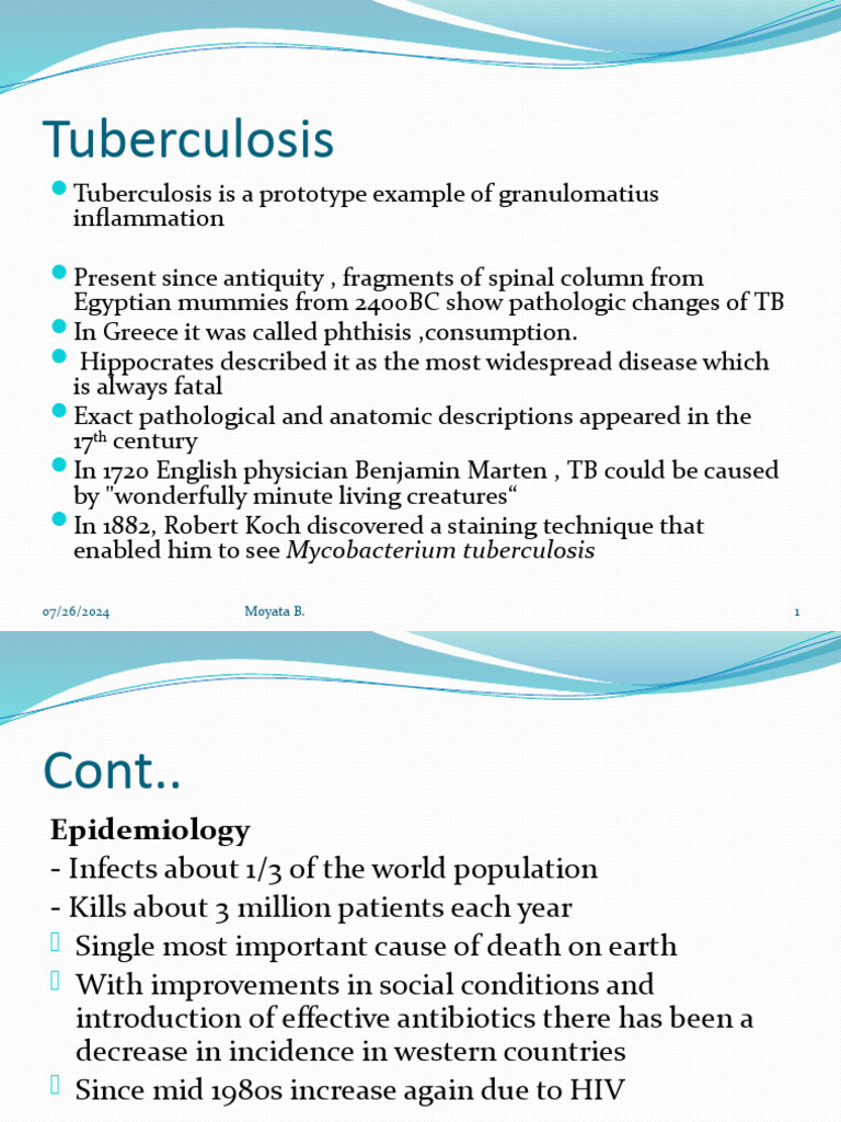 Tuberculosis | PDF | Tuberculosis | Macrophage