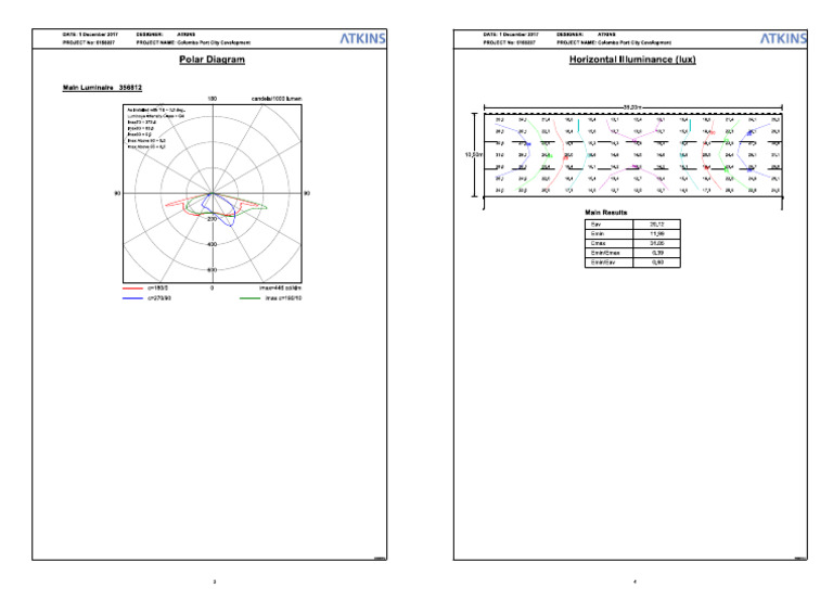 Lighting design report-3 | PDF