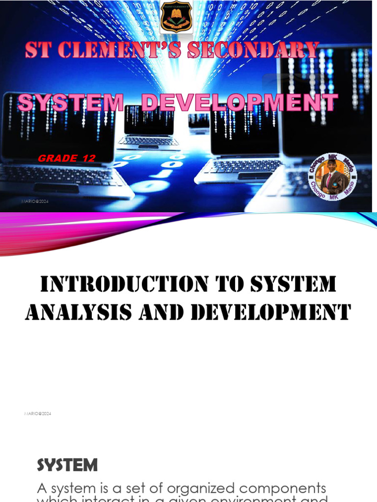 System Development Grade 12 | PDF | Computing | Systems Engineering