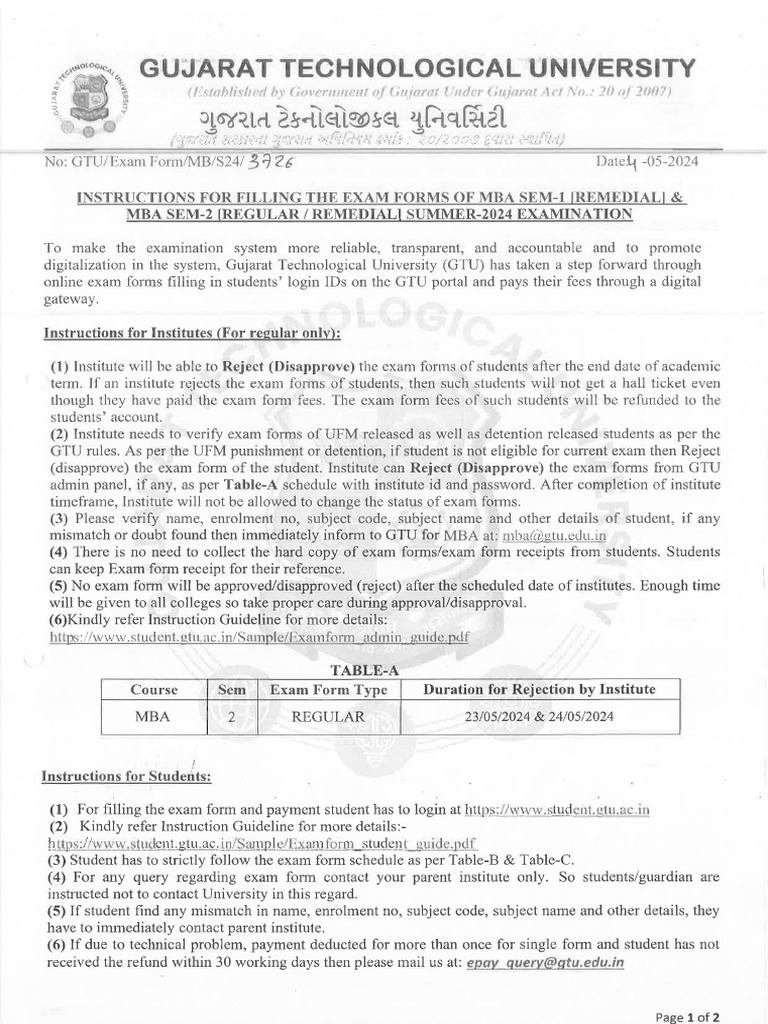 mba-sem-2-reg-sem-1-rem-exam-forem-circular-4-5-24-pdf
